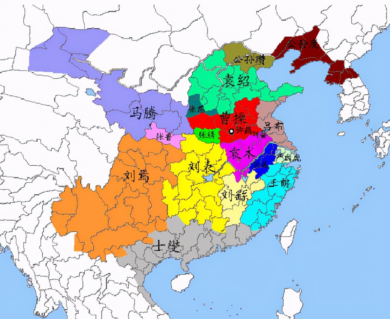 At the end of the Eastern Han Dynasty, this person took the lead in ...