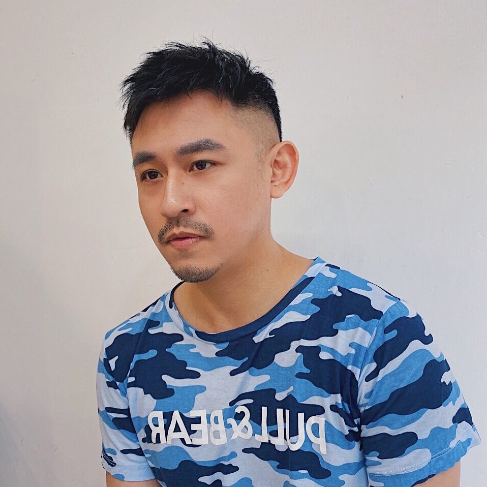 Hairstyle for men over 35 years old, fresh and tough, handsome and ...