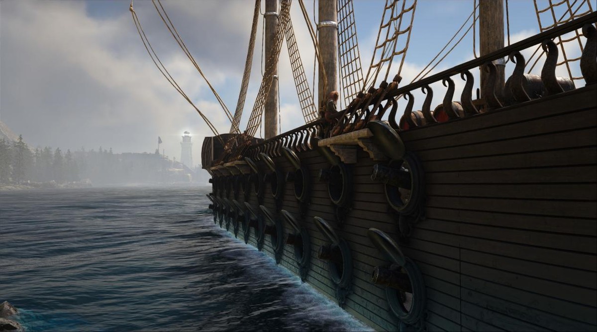 Steam pirate game "ATLAS" compares two new battleships, the broadside ...