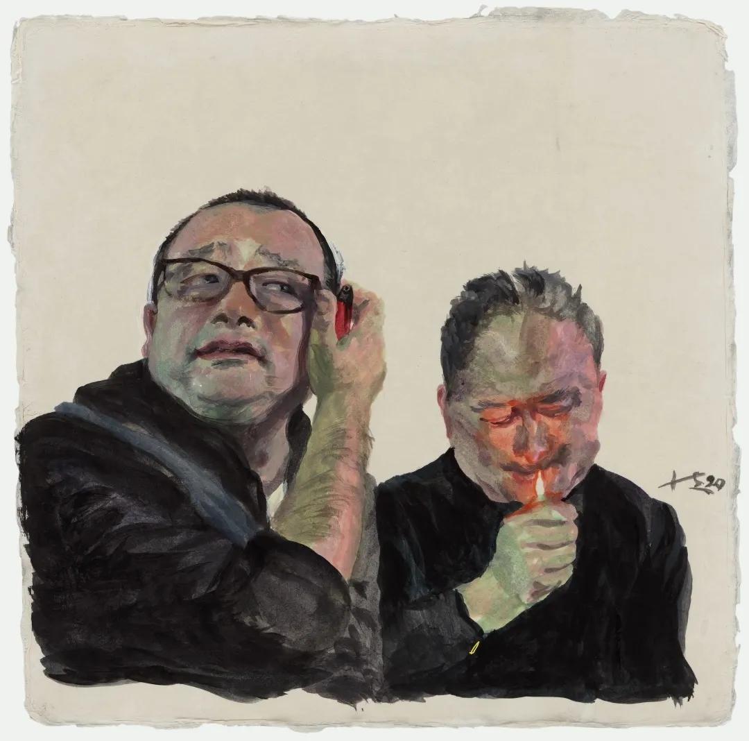 Ning Dai laughed in person: Liu Xiaodong's latest works in 2021 - iNEWS