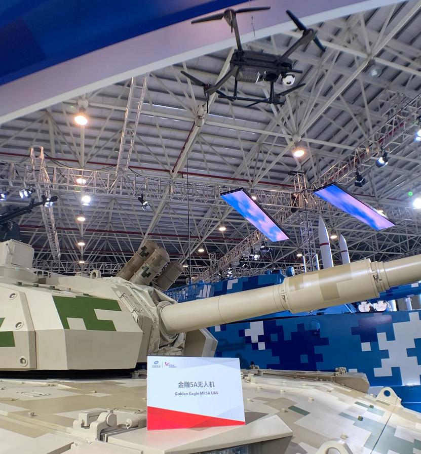 Domestic VT5 tanks are equipped with drones to enhance situational ...