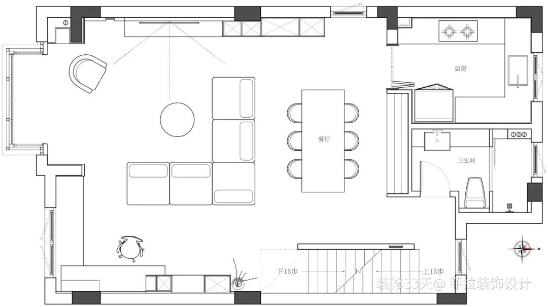 There are only two rooms with a 190 square meters cross-storey, and the ...