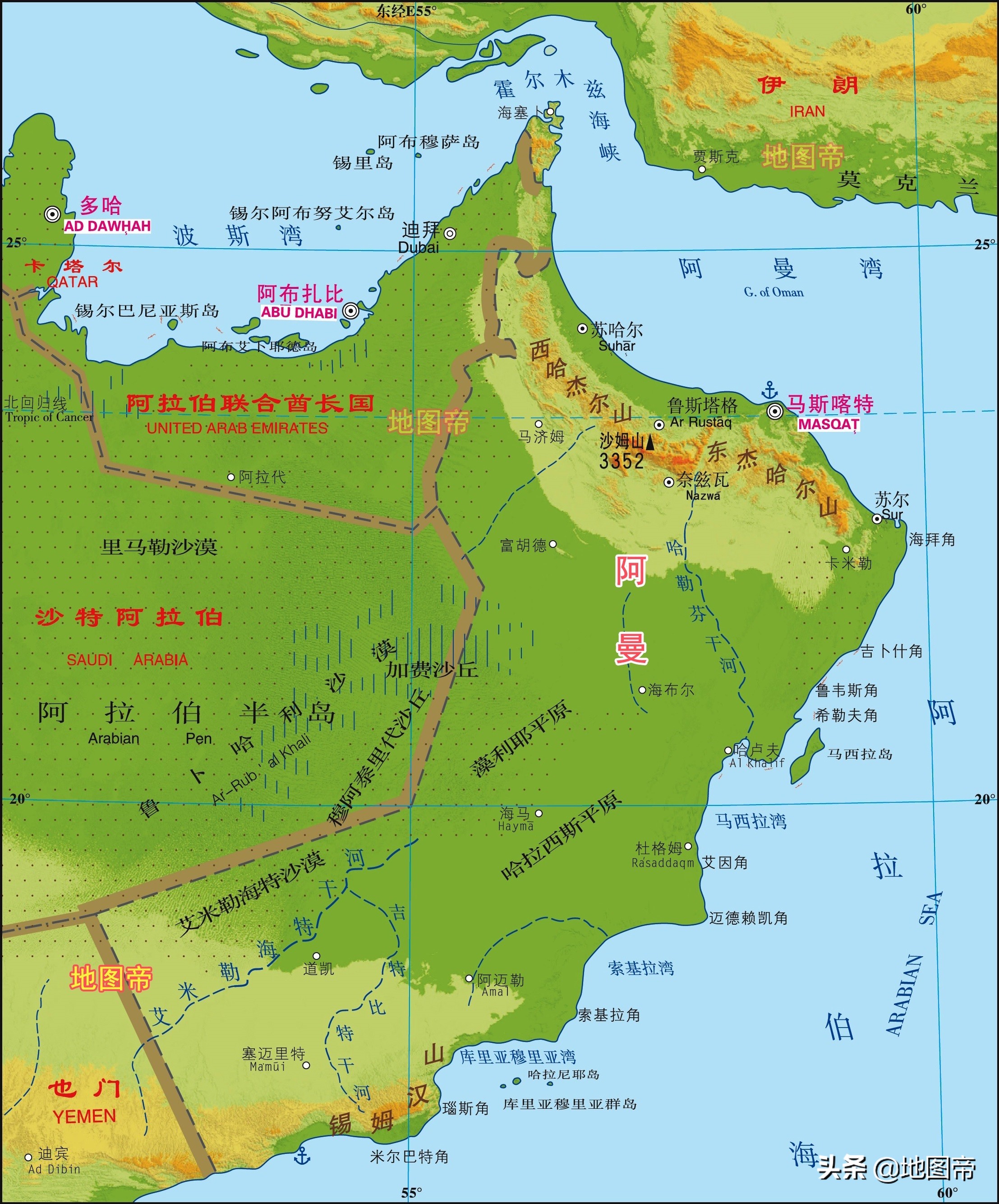 How big was the territory of Oman back then? Including Gwadar Port in ...