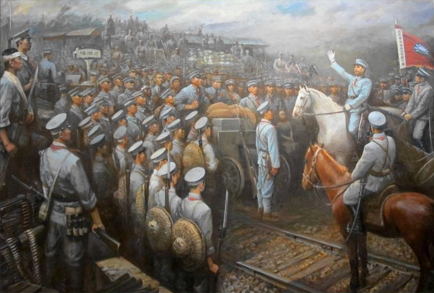 In the early days of the Northern Expedition, the Cantonese and the Gui ...