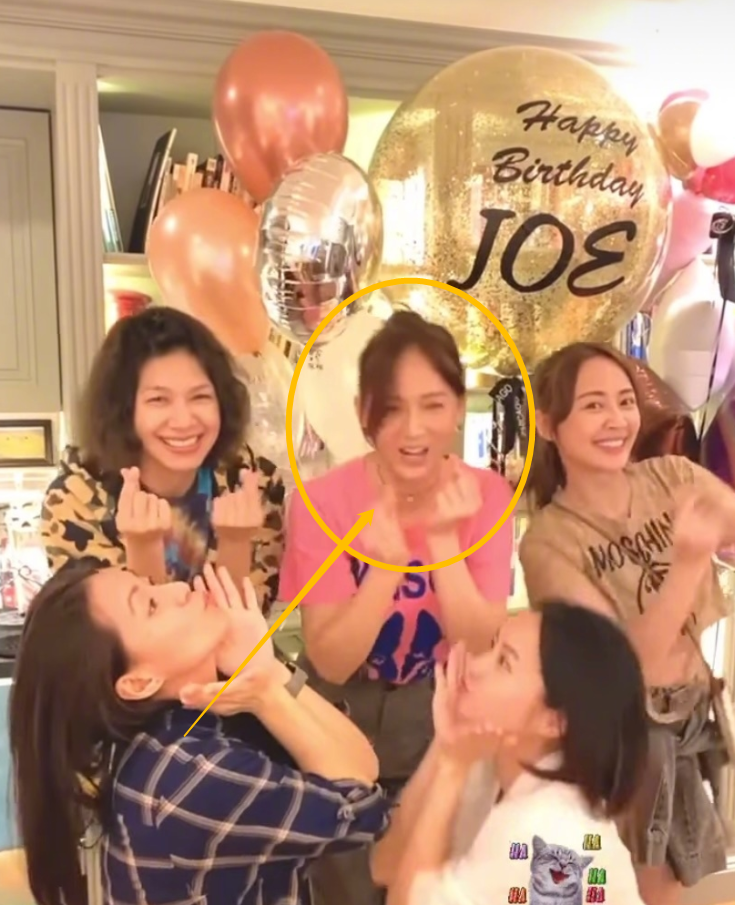 Allen celebrated Chen Qiaoen's birthday, and the two kissing on the ...