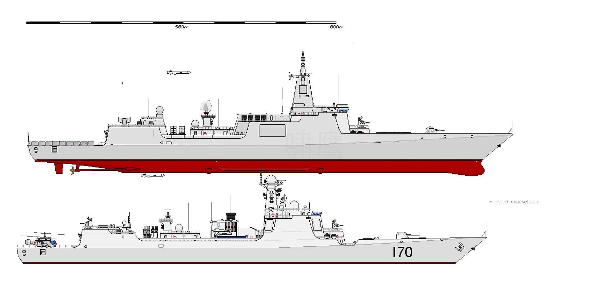 Aerial: Chinese version of the general-purpose ship plan, 6,000-ton ...