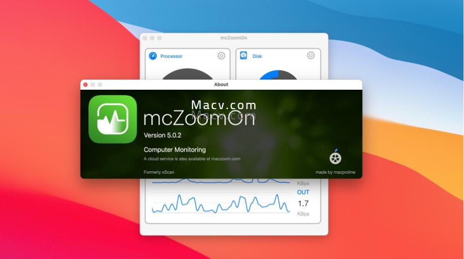 mcZoomOn for Mac (computer monitoring widget) v5.0.2 activation version ...