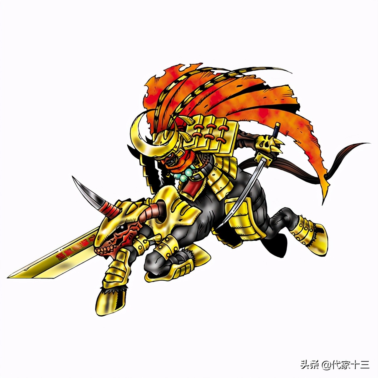 Digimon: In order to temper the kendo warrior beast, it eventually ...