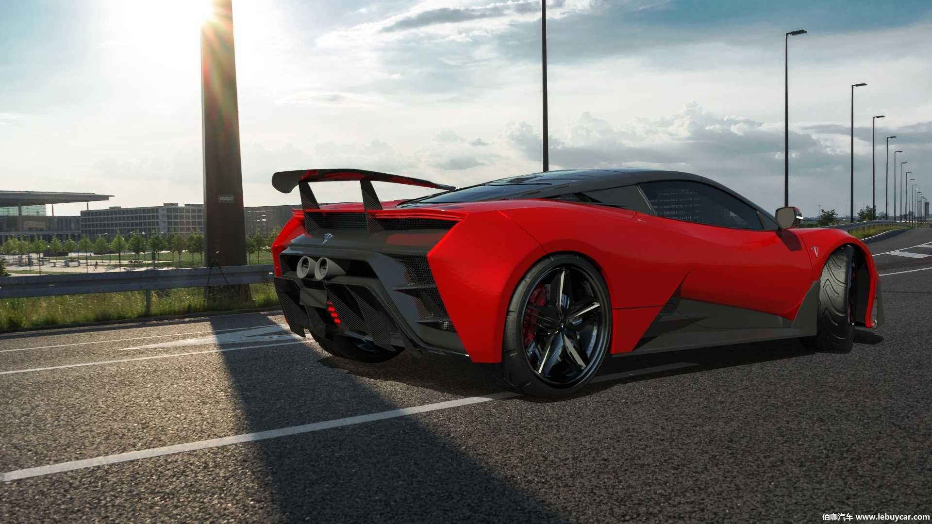 Albanian supercar Illyrian Pure Sport renderings - iNEWS