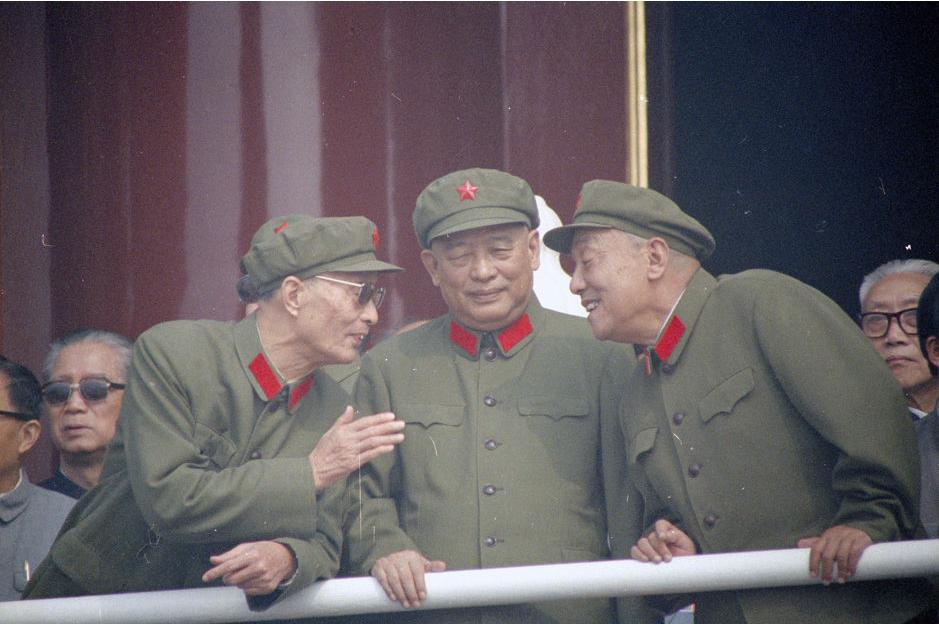 Deng Xiaoping's military parade in 1984, the first time the Chinese ...