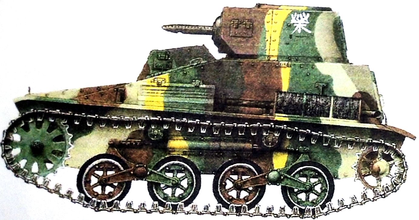 Type 94 small tank of Japanese tanks of World War II - iNEWS