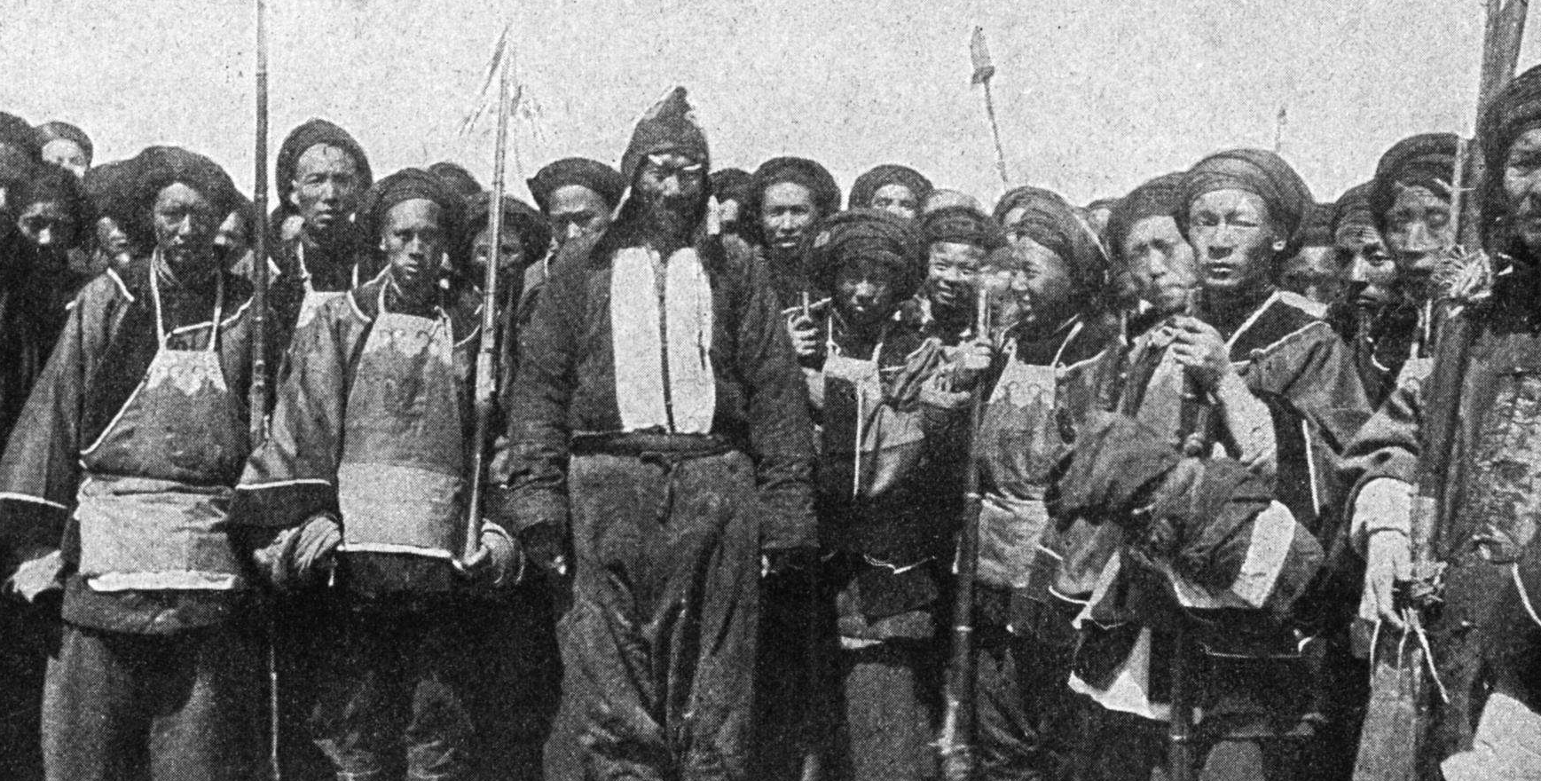 After the fall of the Qing Dynasty, where did the more than one million ...