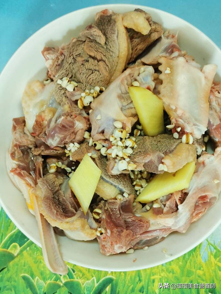 Winter melon and old duck barley soup, simple and easy to make, to ...