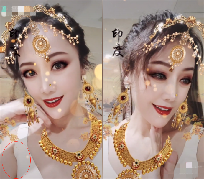 52-year-old Liang Xiaobing's makeup looks beautiful and changed into a ...