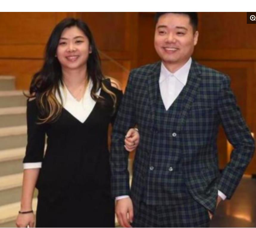 A recent photo of Ding Junhui's family, the rich second-generation wife ...