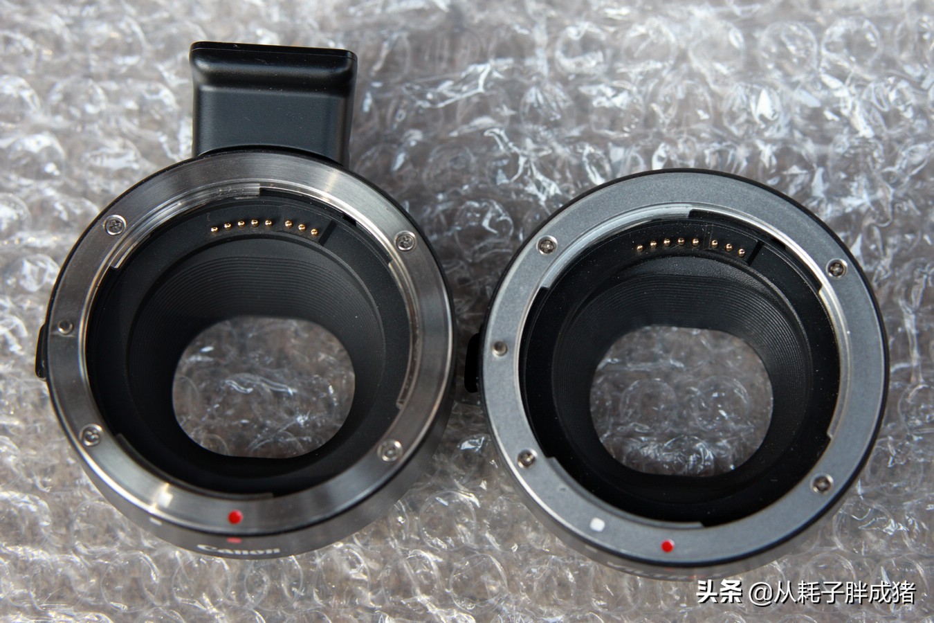 What is the difference between the lens adapter ring of the vice ...