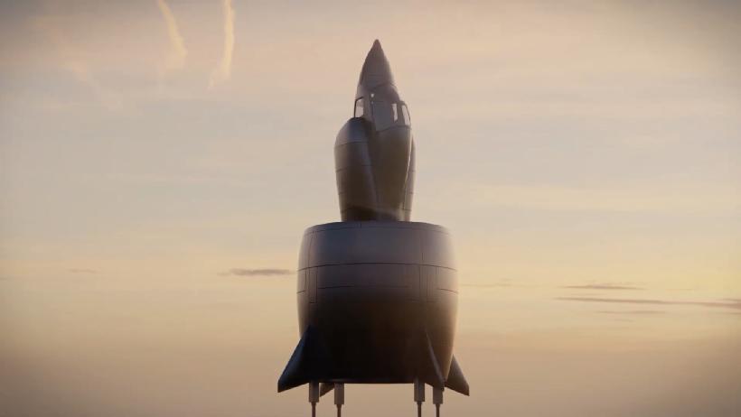 Too rude!Sci-fi French C450 "Fanatical Beetle" vertical take-off and ...