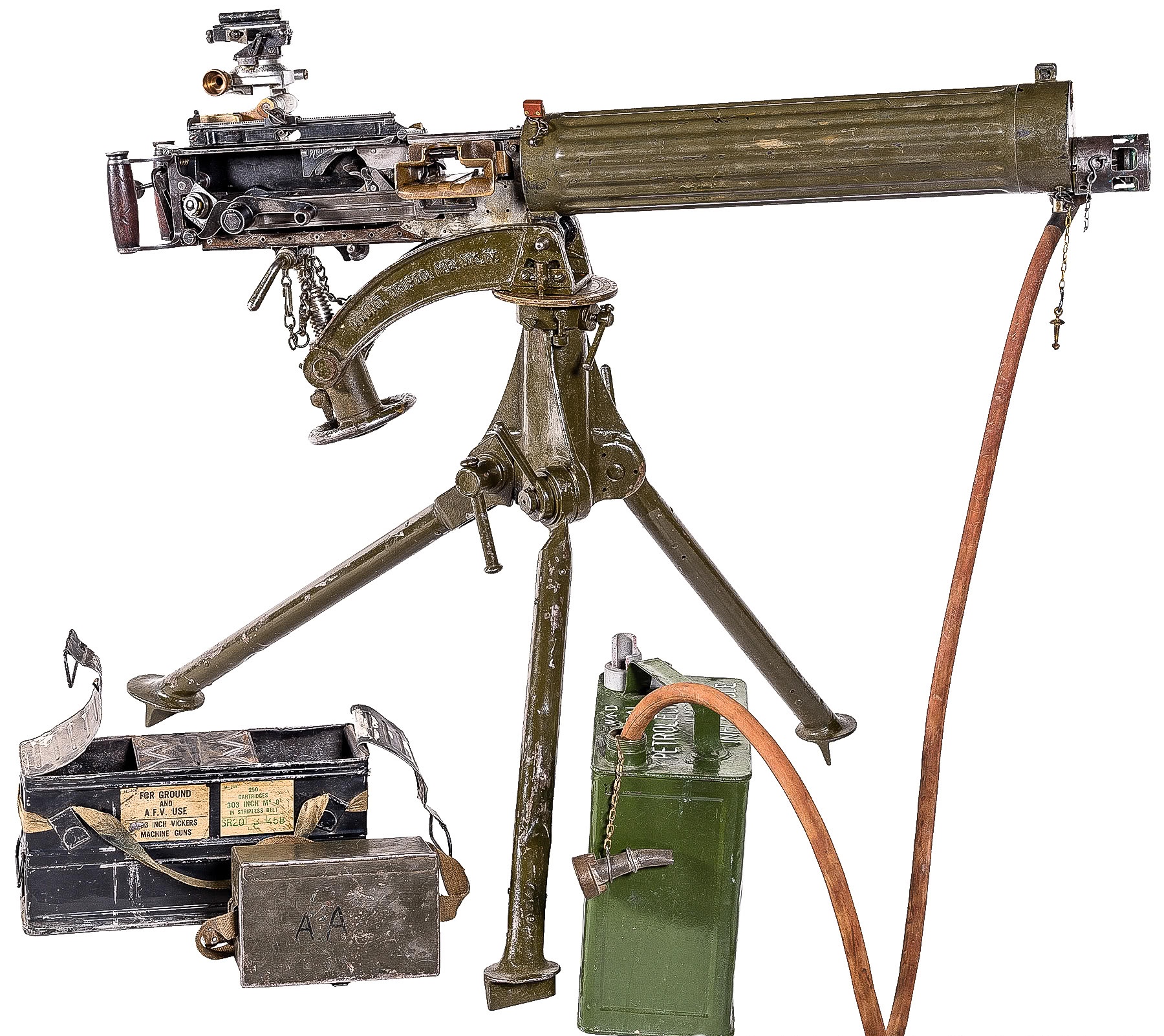 Maxim's reliable "cousin"—British Vickers heavy machine gun - iNEWS