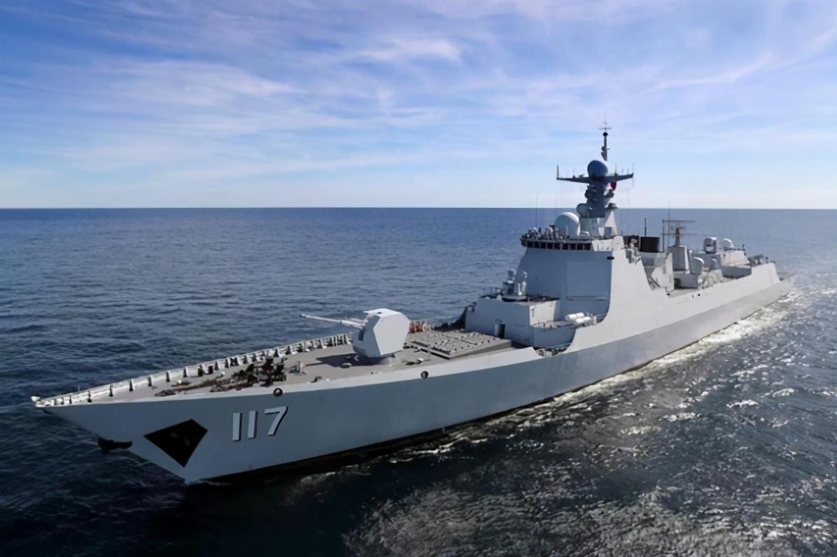 The British Navy has really fallen. The new warship has a larger tonnage than 052D, but its ...