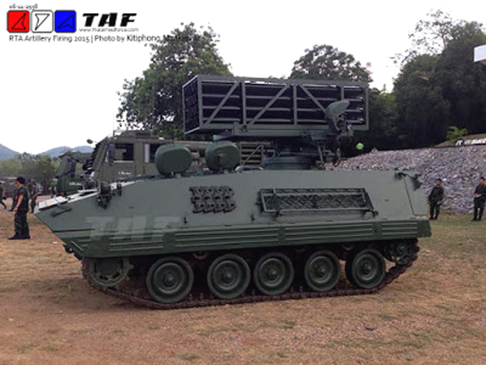 Thailand Dti 2 122mm Self Propelled Multiple Rocket Launcher Inews