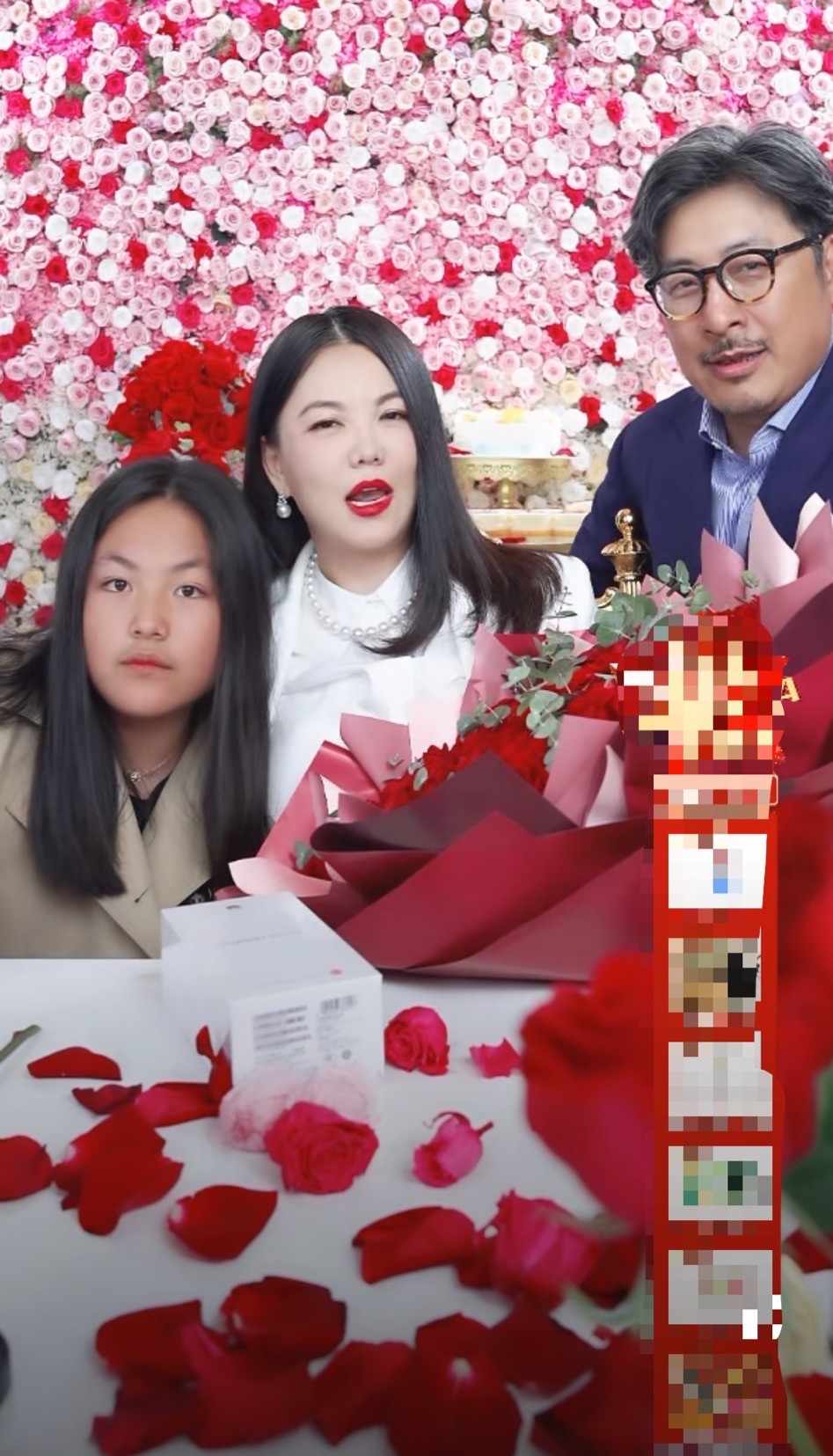 Li Xiang's family of three live in the same frame!11-year-old Wang Shiling is a black beauty ...