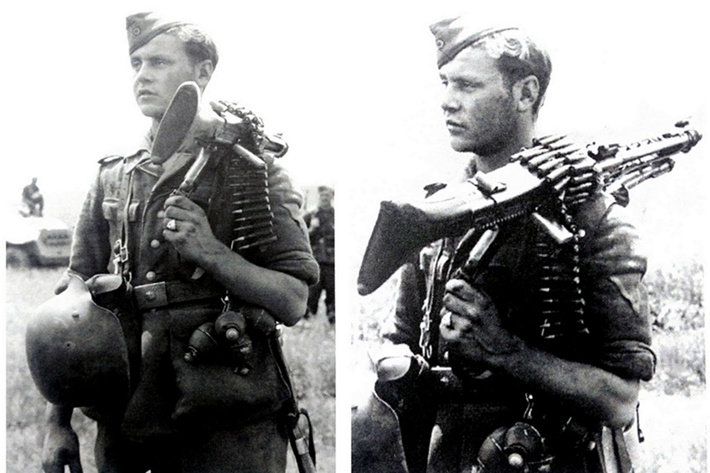 MG42 machine gun of German light weapons of World War II - iNEWS