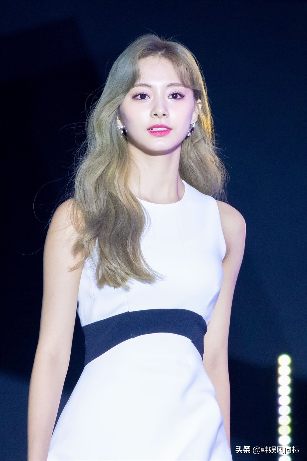 Netizens found that TWICE Zhou Ziyu's face changed slightly before and ...