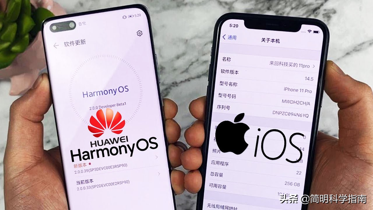 Harmony OS 2.0 vs. iOS 14: Is the fluency of iPhone lost to Huawei? - iNEWS