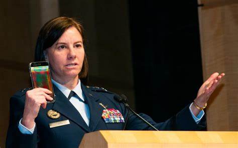 The U.S. military female major general received 3 master's degrees ...
