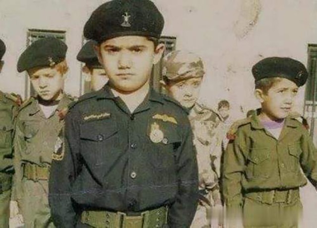 Saddam's most beloved grandson, full of blood at the age of 14, used a ...