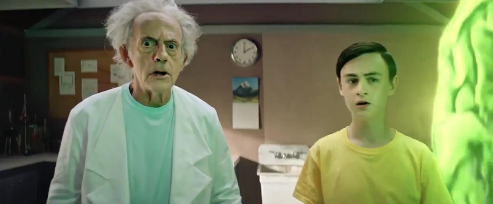 "Rick and Morty" launched a live-action short film, the prototype of ...