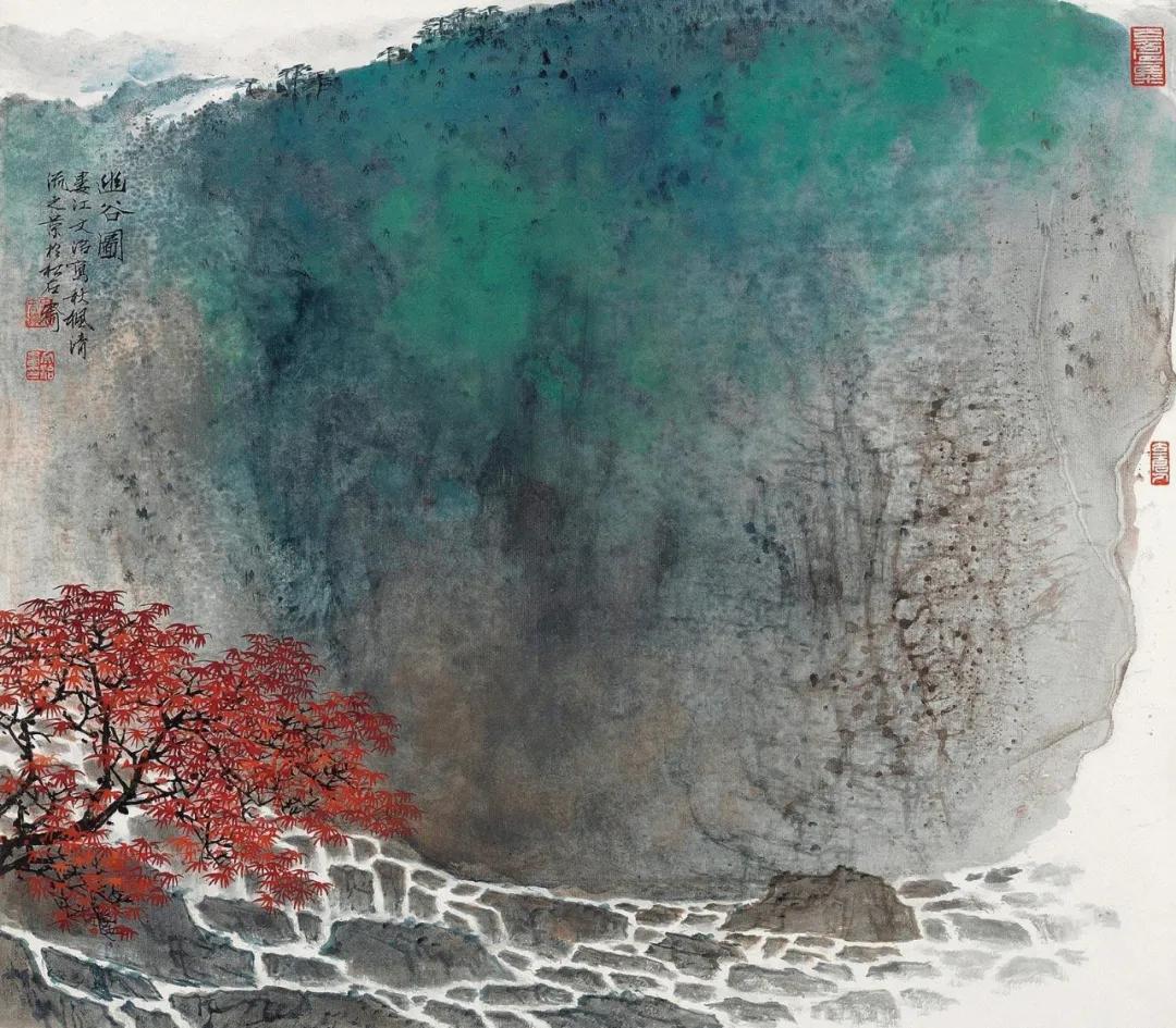 Song Wenzhi splashed colorful landscapes, making people intoxicated - iNEWS