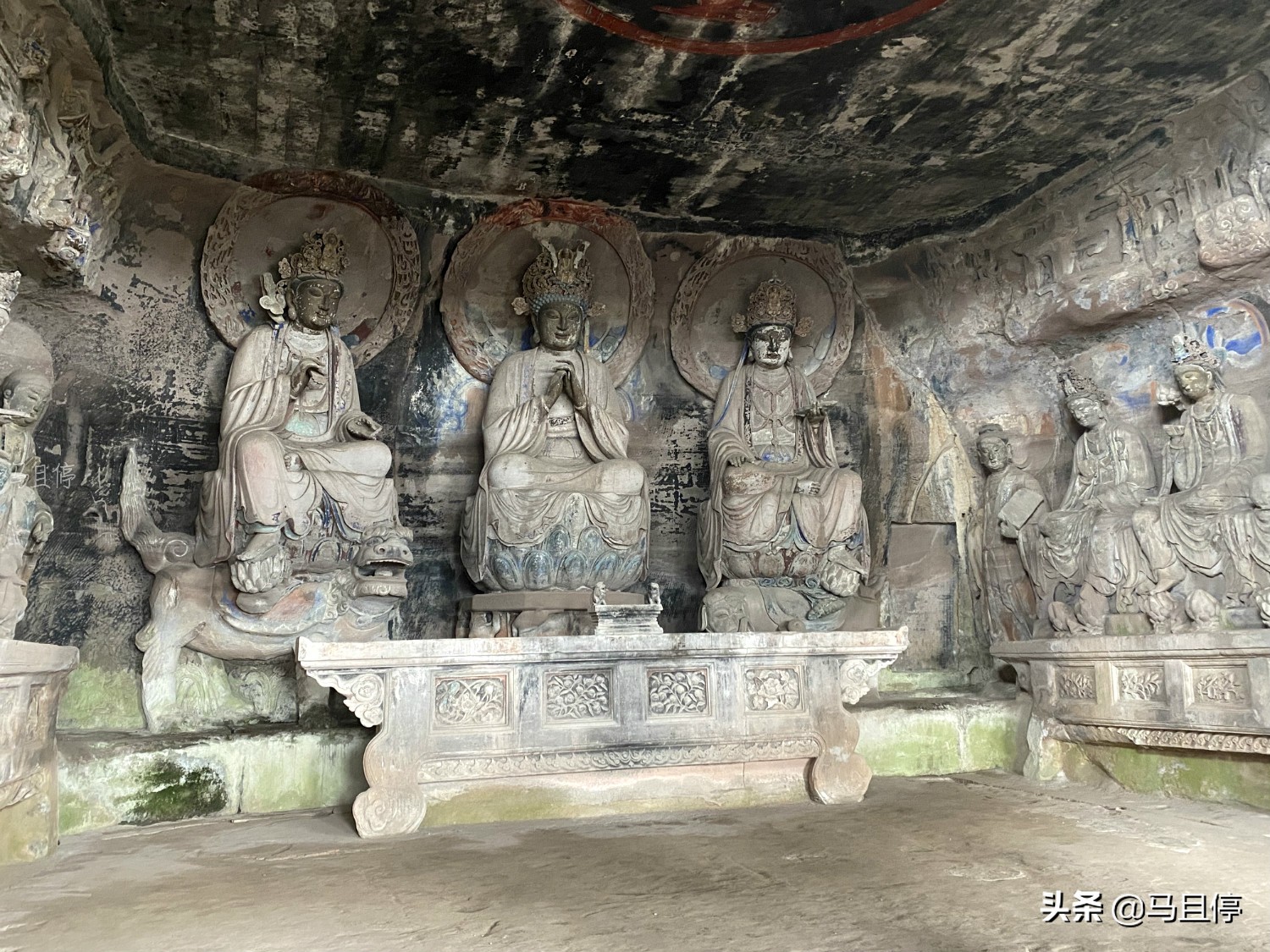 There are 200 grottoes in Anyue, Sichuan. This stone carving surprised ...