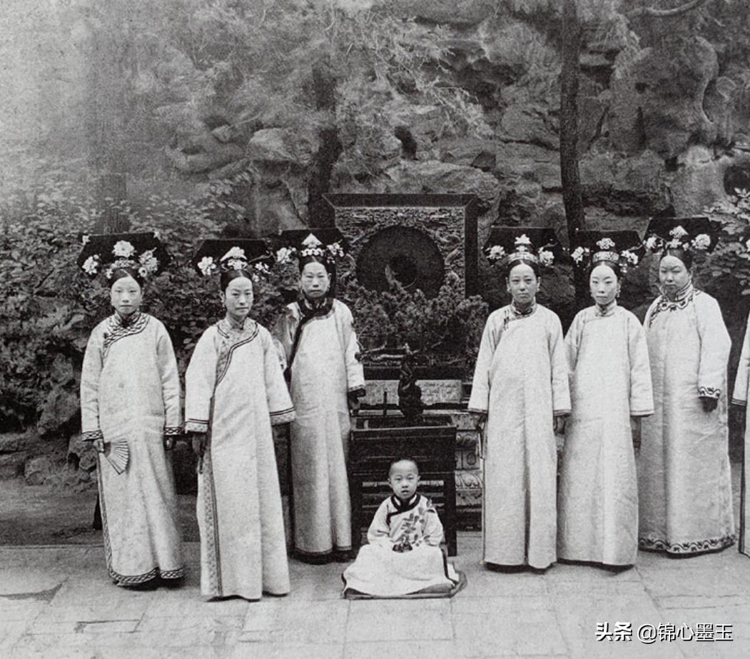 Precious old photos of the royal family in the capital of the late Qing ...