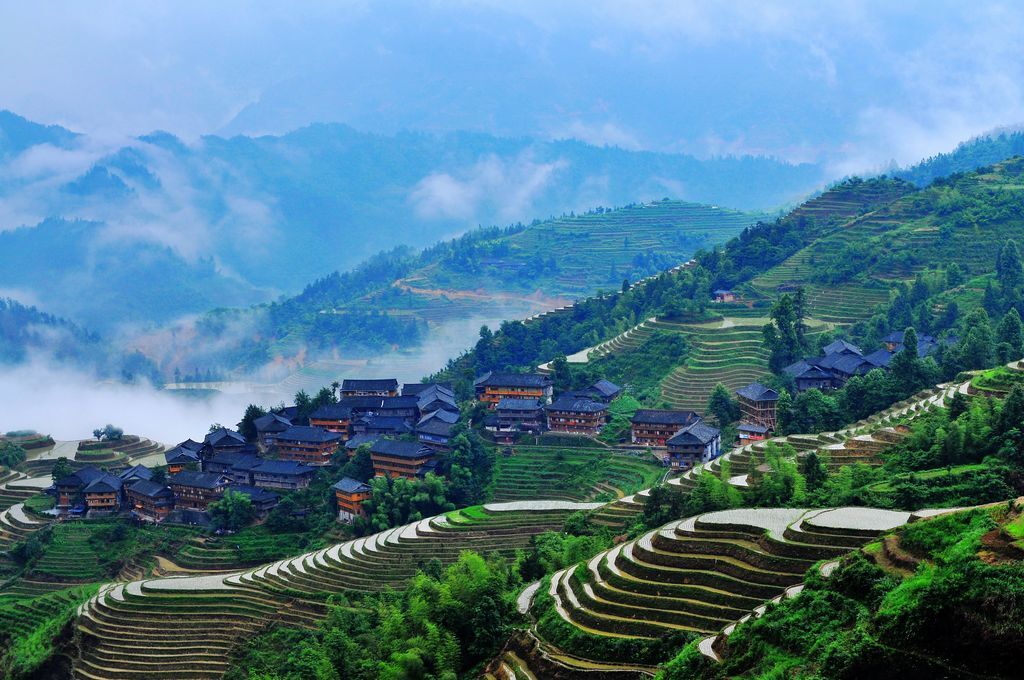 The ten most beautiful terraces in the world, with seven provinces on ...