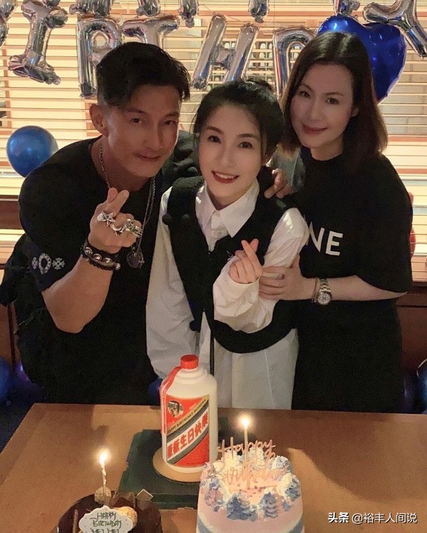 Hawick Lau, 47, made a surprise appearance on Lin Xiawei's birthday ...