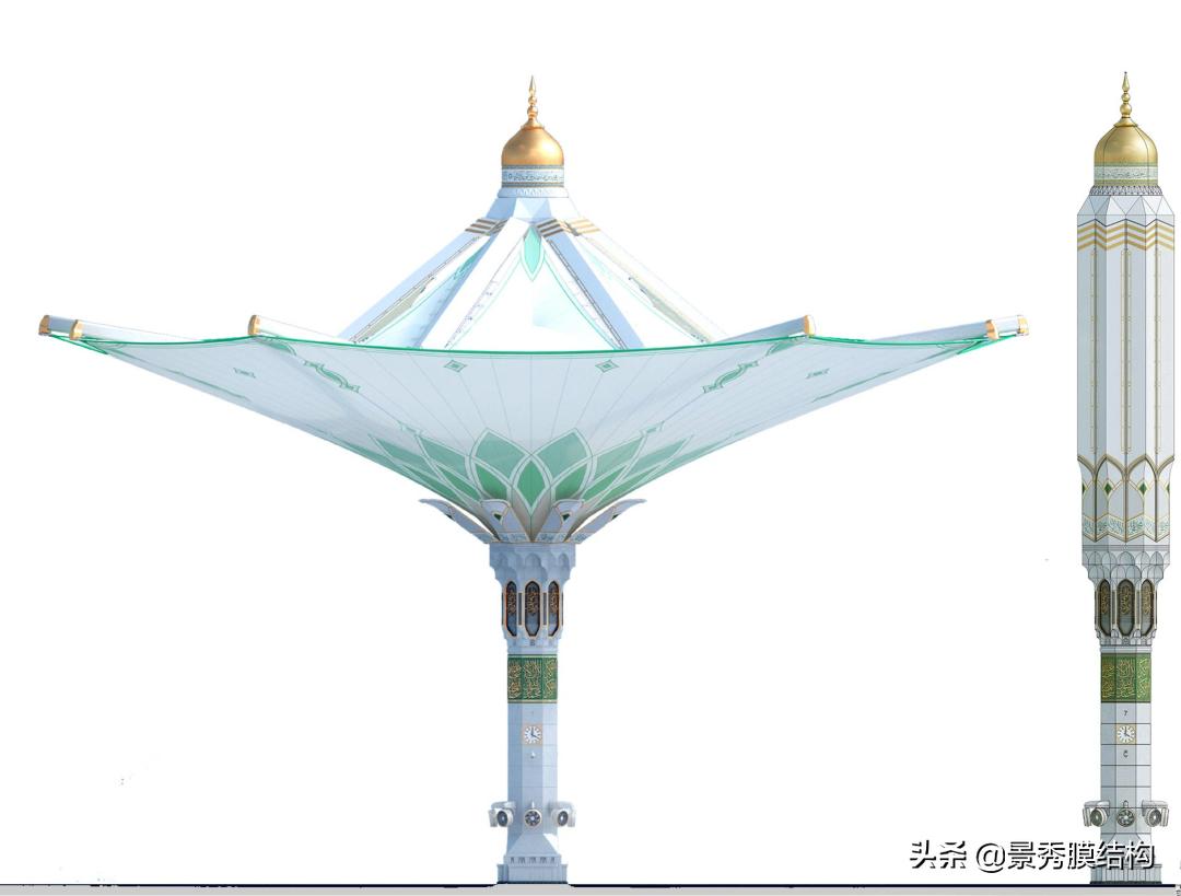 The world's largest tensile membrane structure umbrella building - iMedia