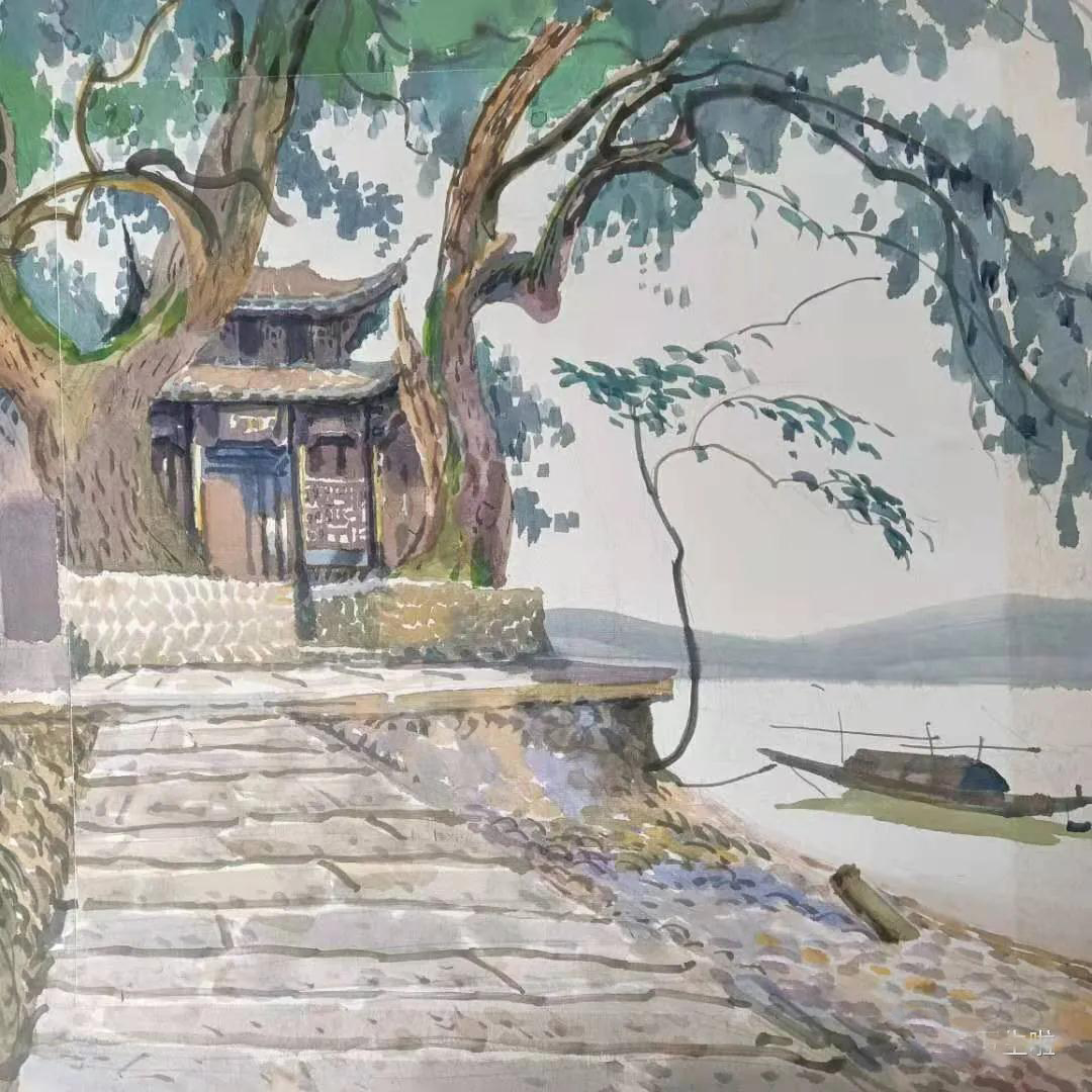 Appreciation of Yin Wen's 2021 Songyang Watercolor Sketches - iNEWS