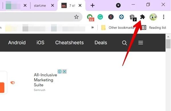 How to pin extensions to the Google Chrome toolbar - iMedia