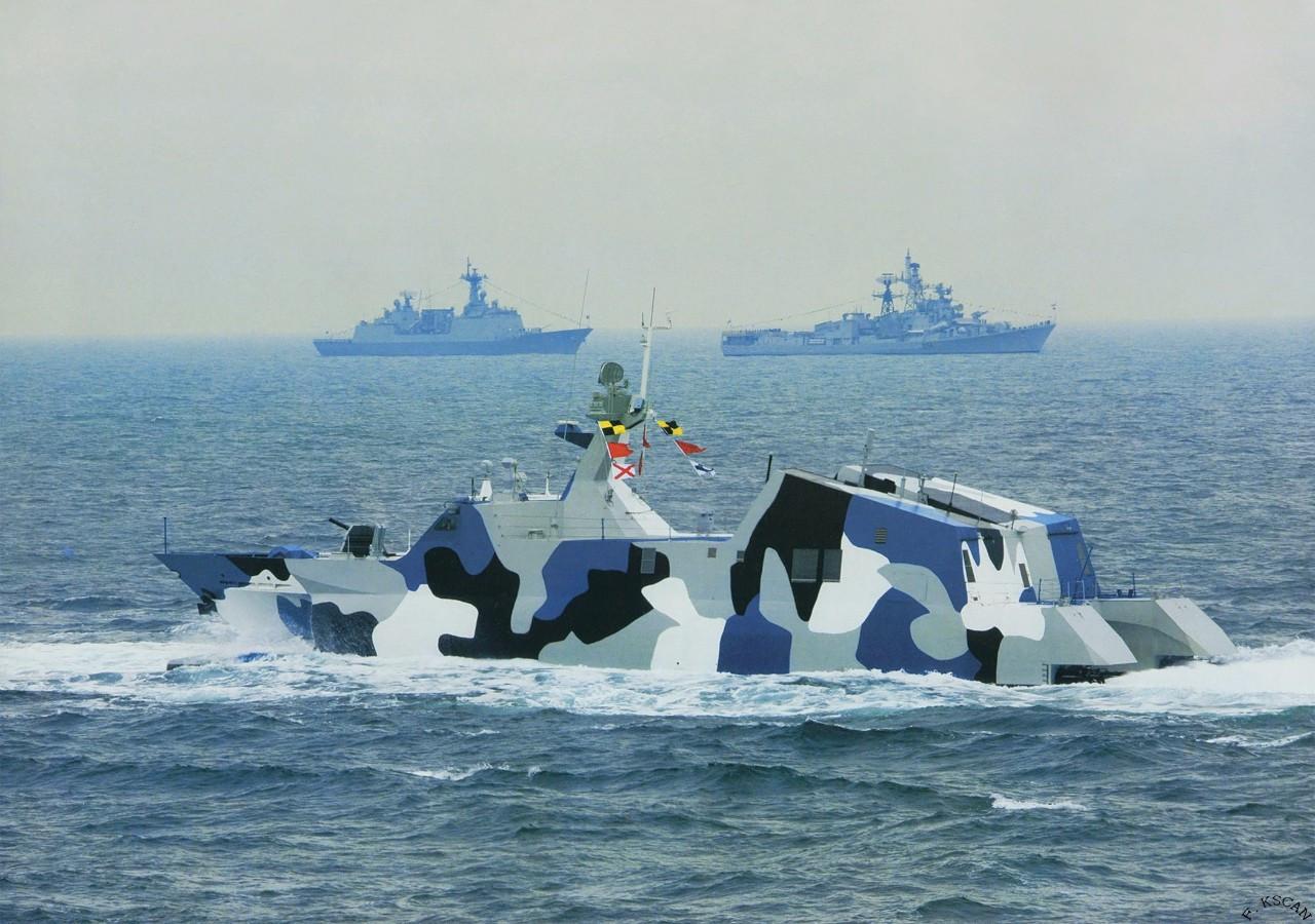 The Chinese Type 022 guided missile boat has been doing the job of "sea ...