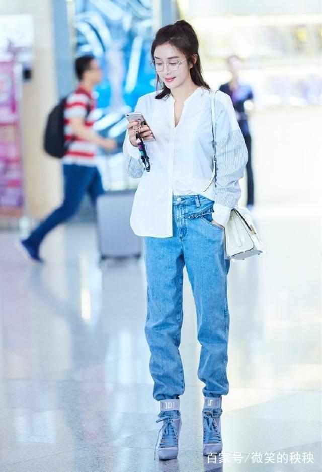 38-year-old Qin Lan is no longer "gentle", jeans + shirts are full of ...