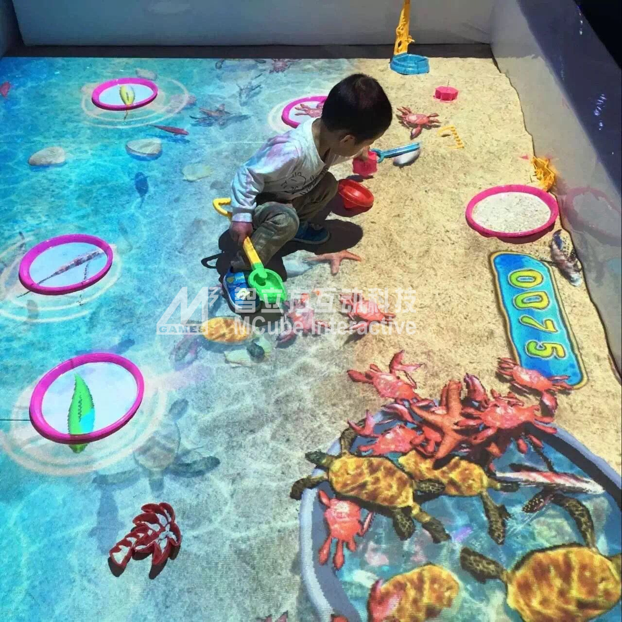 Is the children's paradise sand pool popular?Interactive beach is the ...