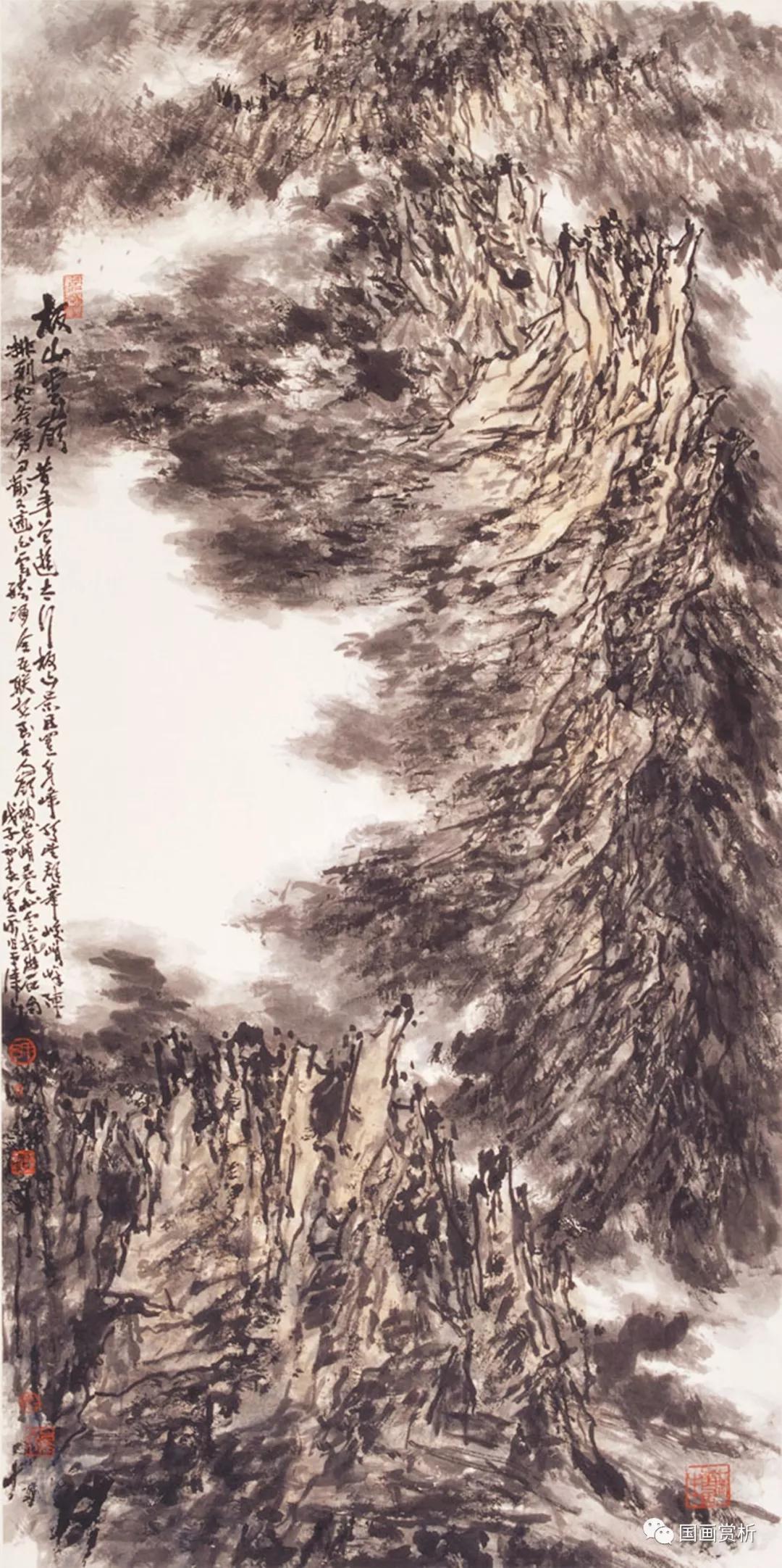 The brushwork is old and vigorous, and the momentum is broad and ...