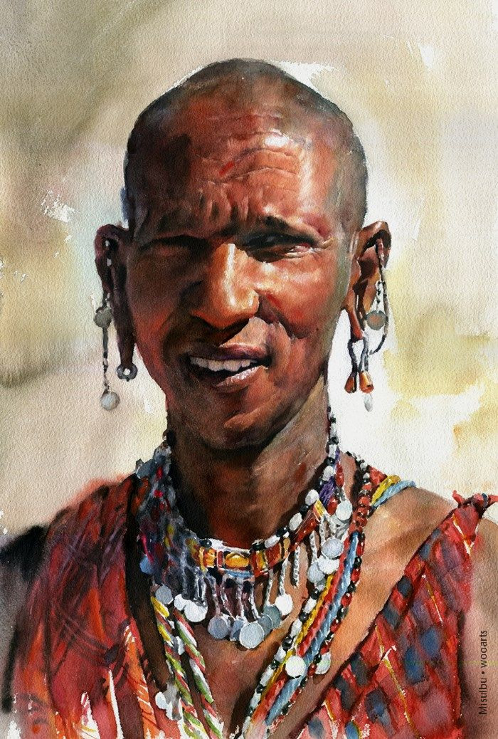 Stunning watercolors and oil paintings from Misulbu Gallery, South ...