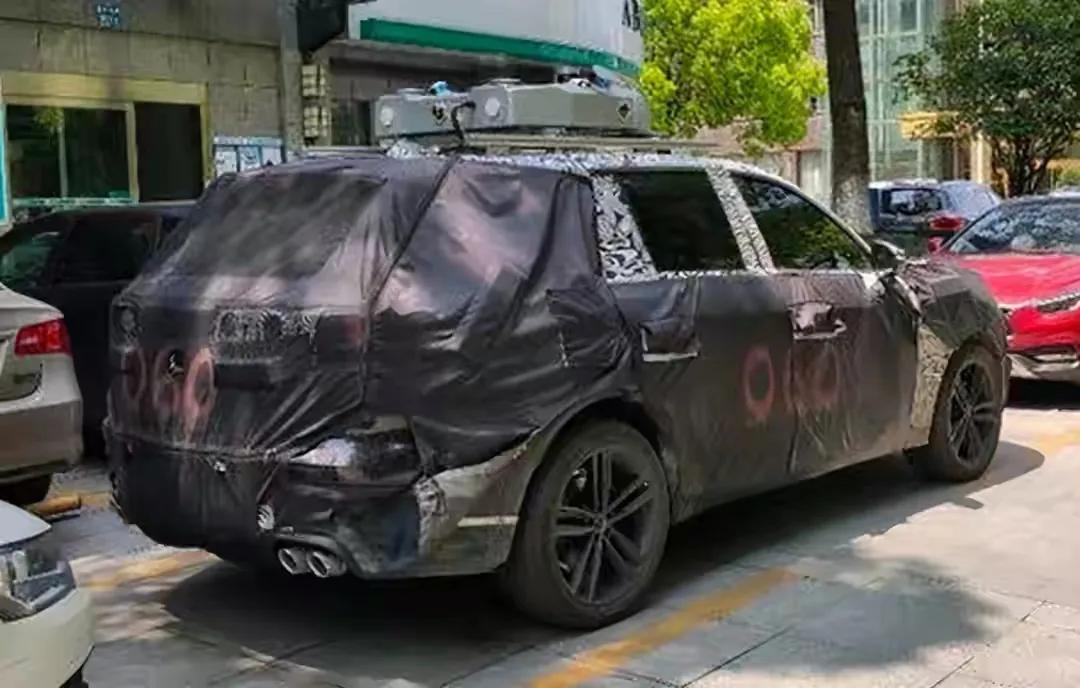 Geely new car highlights in 2021! Lynk&Co 07 camouflage car + business ...