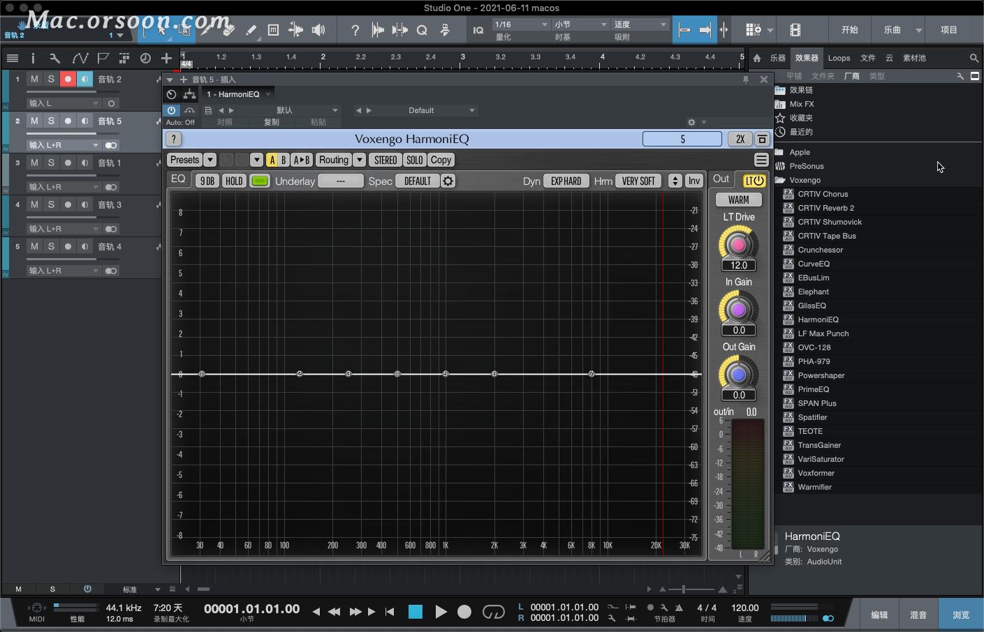 Professional DAW audio plug-in - iMedia