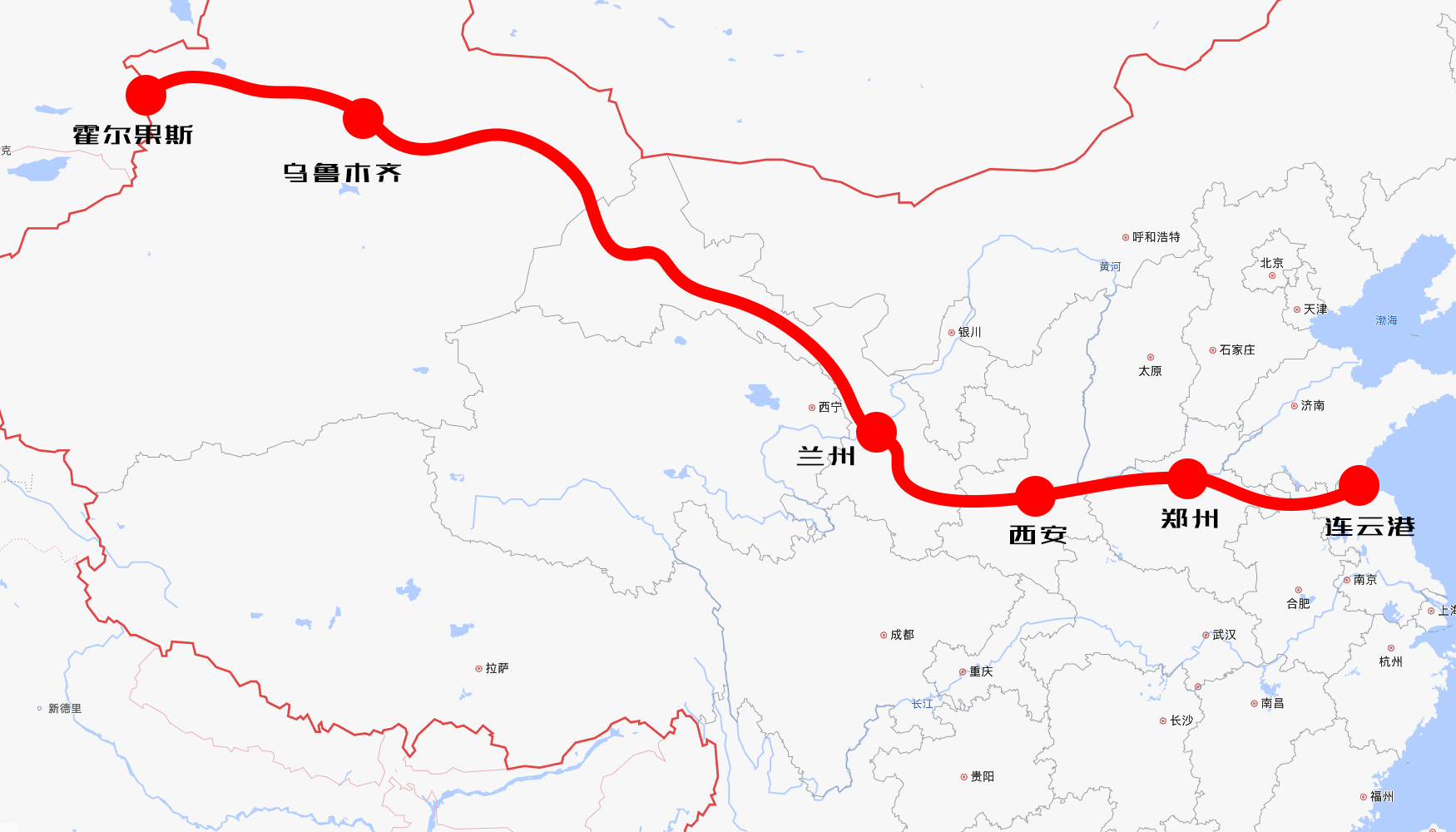 Lianhuo Expressway-China's longest expressway spanning east and west ...