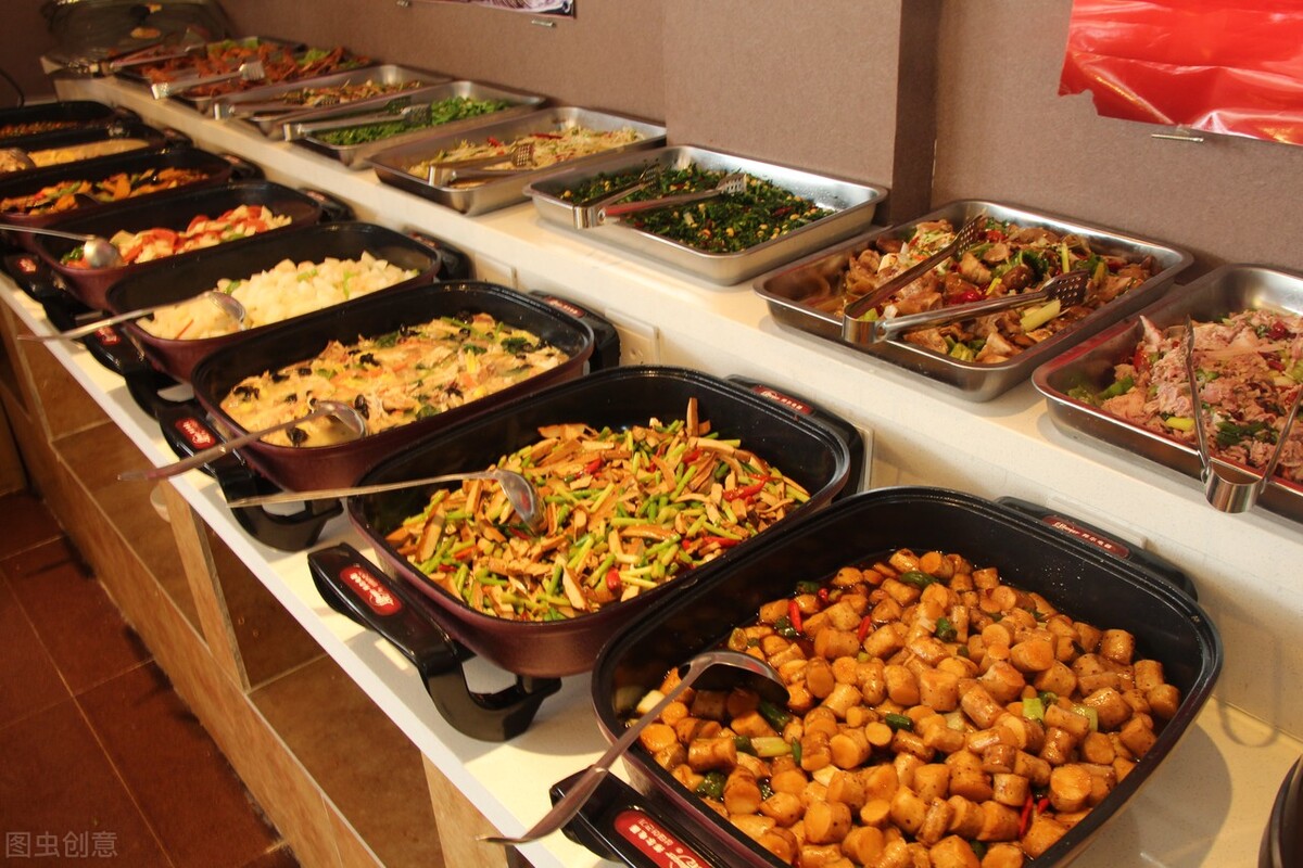 Smart cafeteria buffet system, light up life with technology - iNEWS