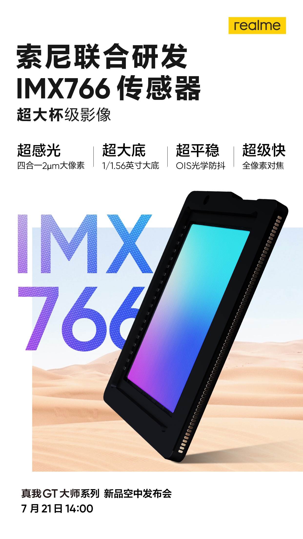 Realme zoom in, IMX766 blessing, to create a new image flagship - iMedia