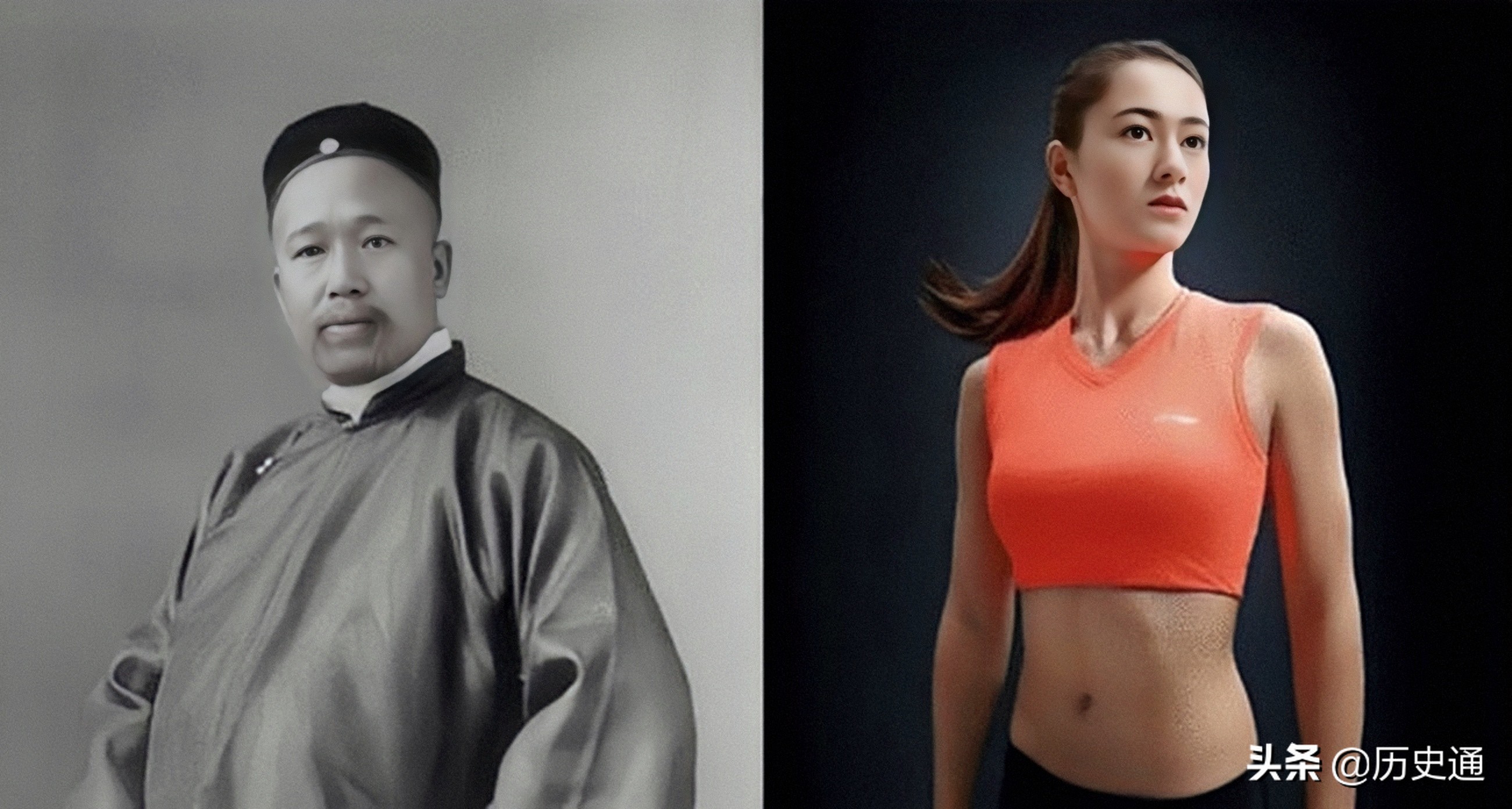 Kang Youwei's fourth-generation granddaughter, a beautiful woman of ...